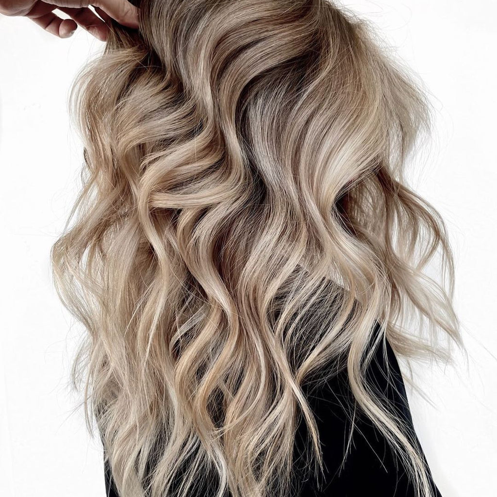 SULMY Sandy Blonde Wigs 100% Real Human Hair for Caucasian